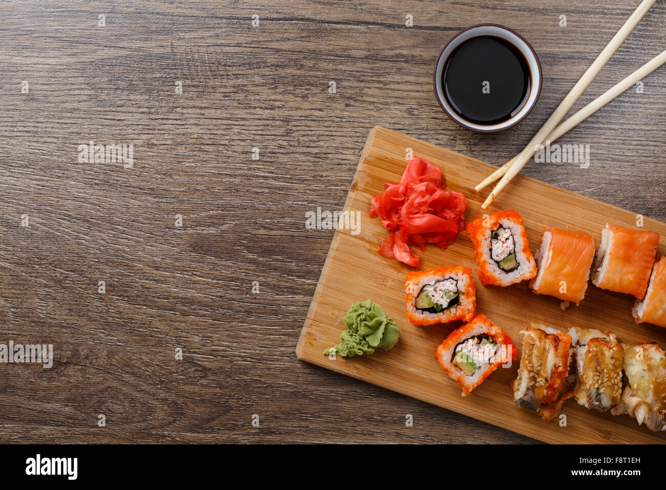 Sushi maki set Stock Photo - Alamy