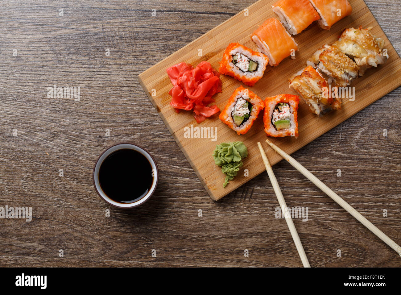 Sushi maki set Stock Photo - Alamy