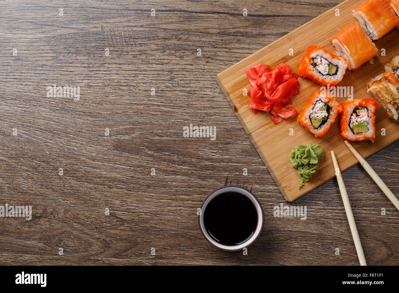 Sushi maki set Stock Photo - Alamy