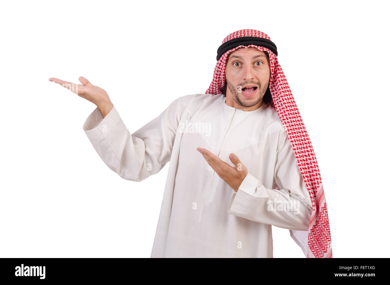 Arab man in diversity concept Stock Photo - Alamy