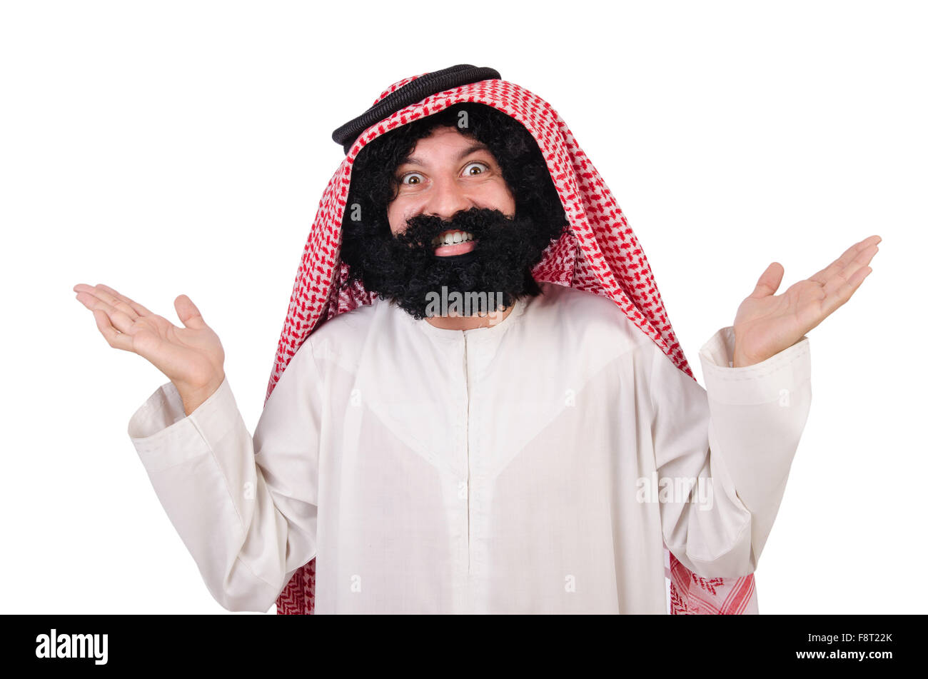 Arab man in diversity concept Stock Photo - Alamy