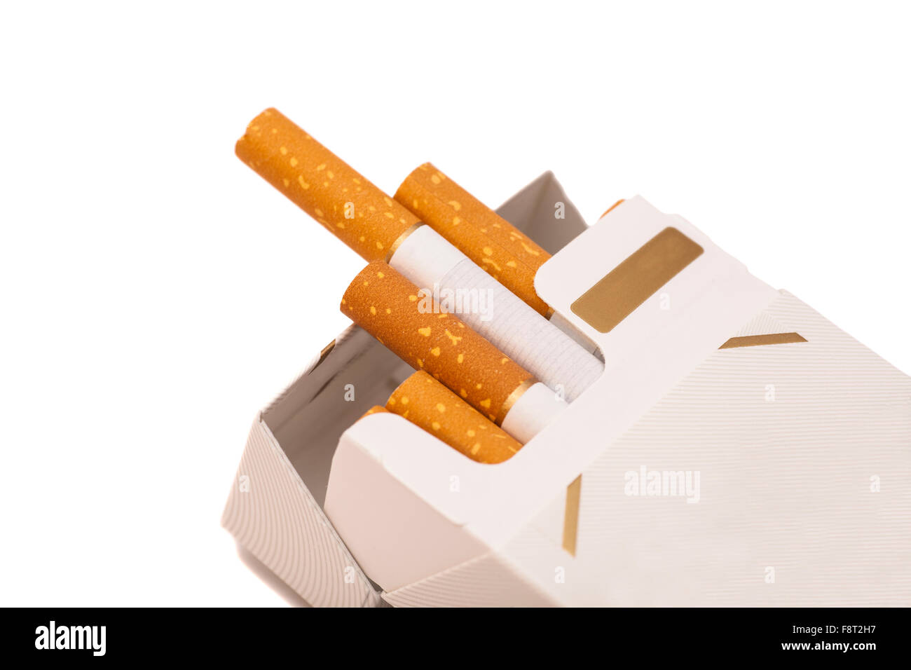 Box of cigarettes, isolated on a white Stock Photo - Alamy