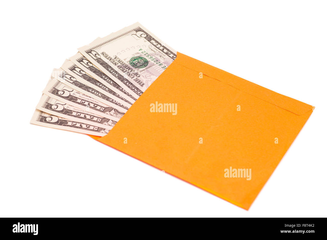 Bills dollar money gift Cut Out Stock Images & Pictures - Alamy