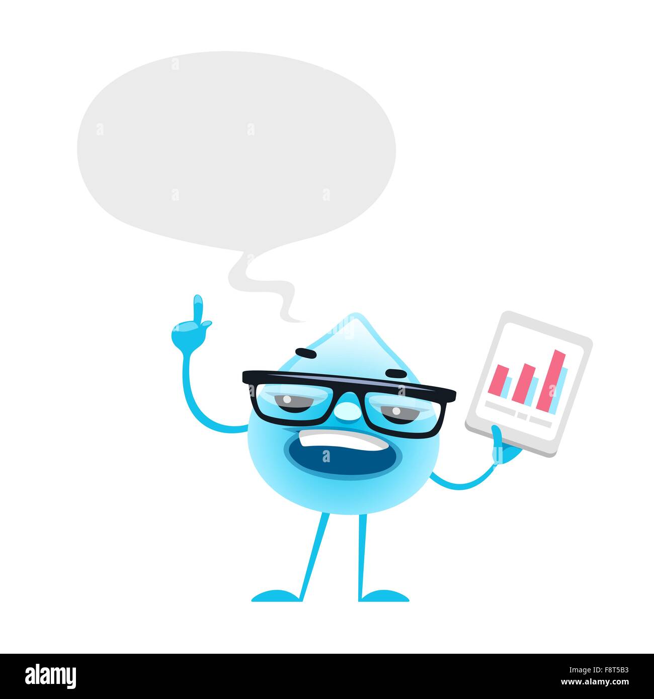 Cartoon water droplet hi-res stock photography and images - Alamy