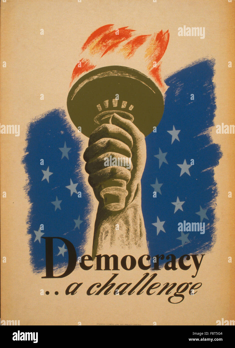 World war ii information propaganda posters hi-res stock photography ...