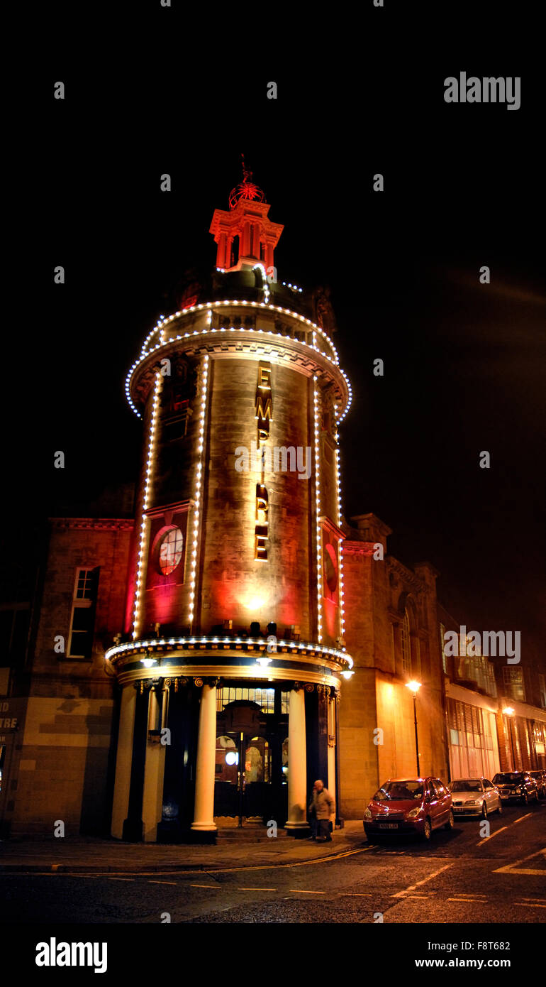 The Sunderland Empire at night Stock Photo - Alamy