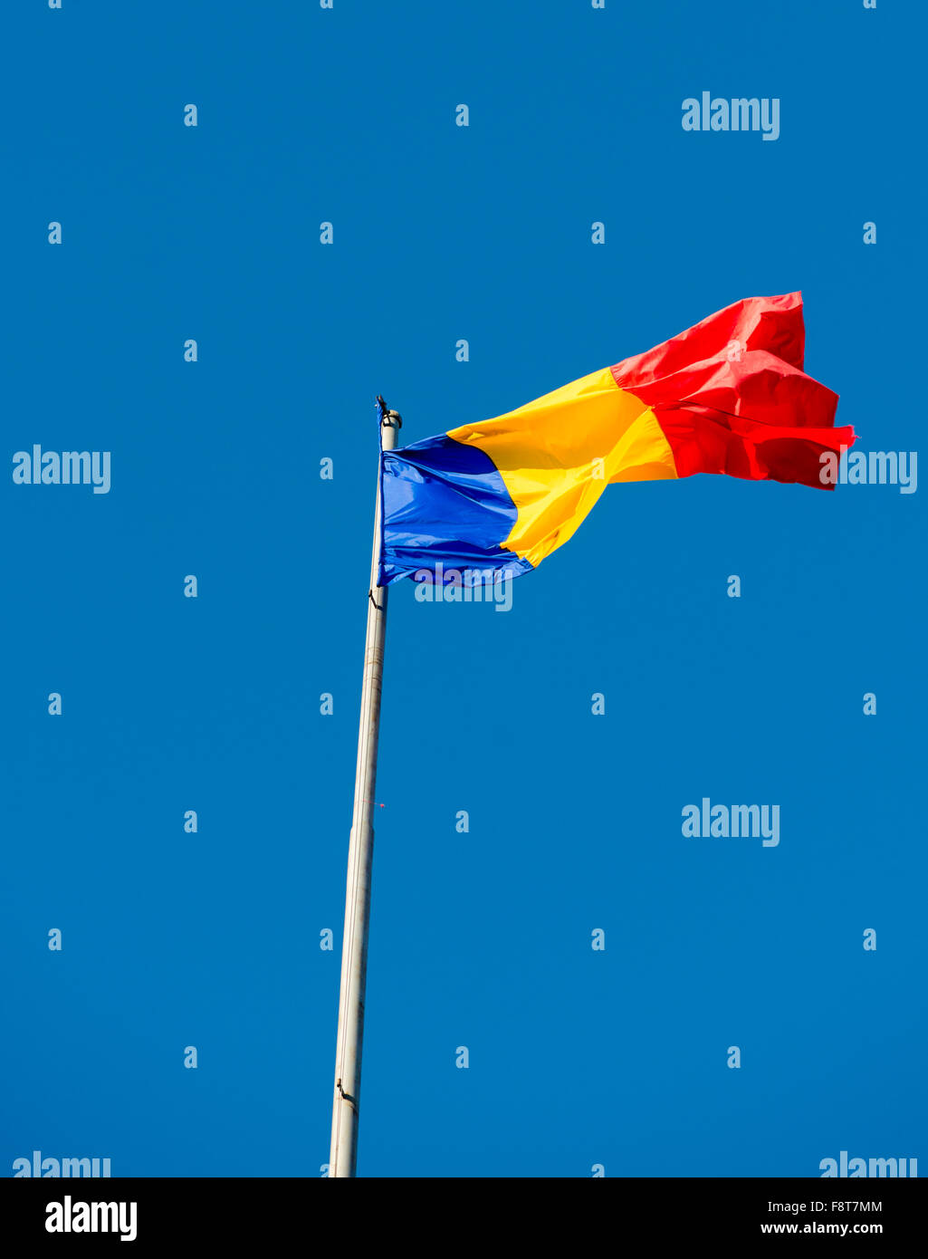 Blue yellow red romanian flag hi-res stock photography and images - Alamy