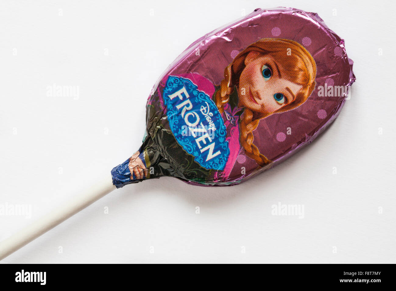 Frozen anna chocolate lollipop hi-res stock photography and images - Alamy