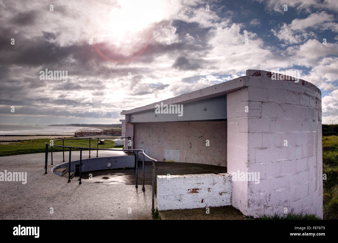Gun emplacement at blyth battery hi-res stock photography and images ...