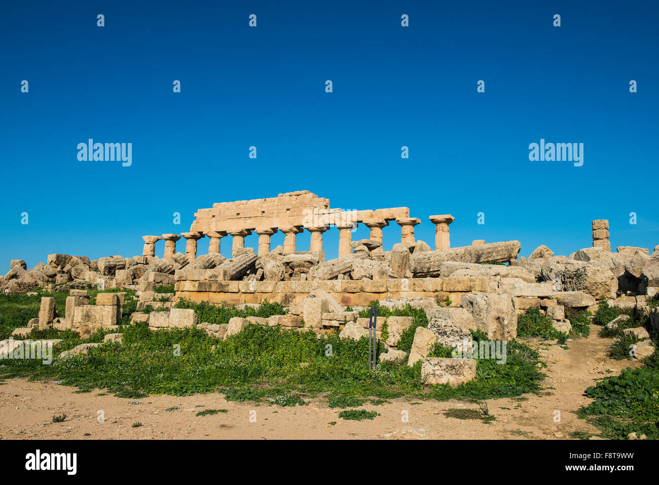 Italy, Sicily, Selinunte, Archaeological site Stock Photo - Alamy