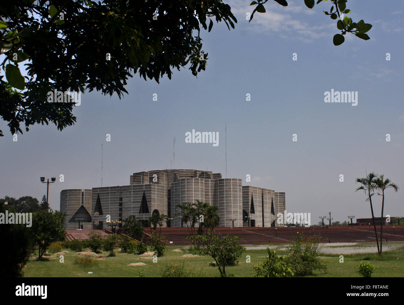 The National Parliament House of Bangladesh. This magnificent building ...