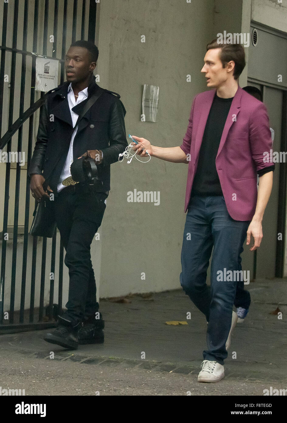X Factor Finalists in North London Featuring: Reggie and Bollie, Reggie ...