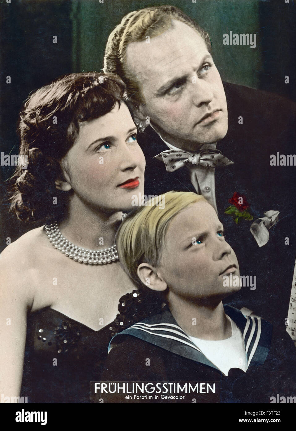 Frühlingsstimmen, Österreich 1952, Regie: Hans Thimig, Darsteller ...