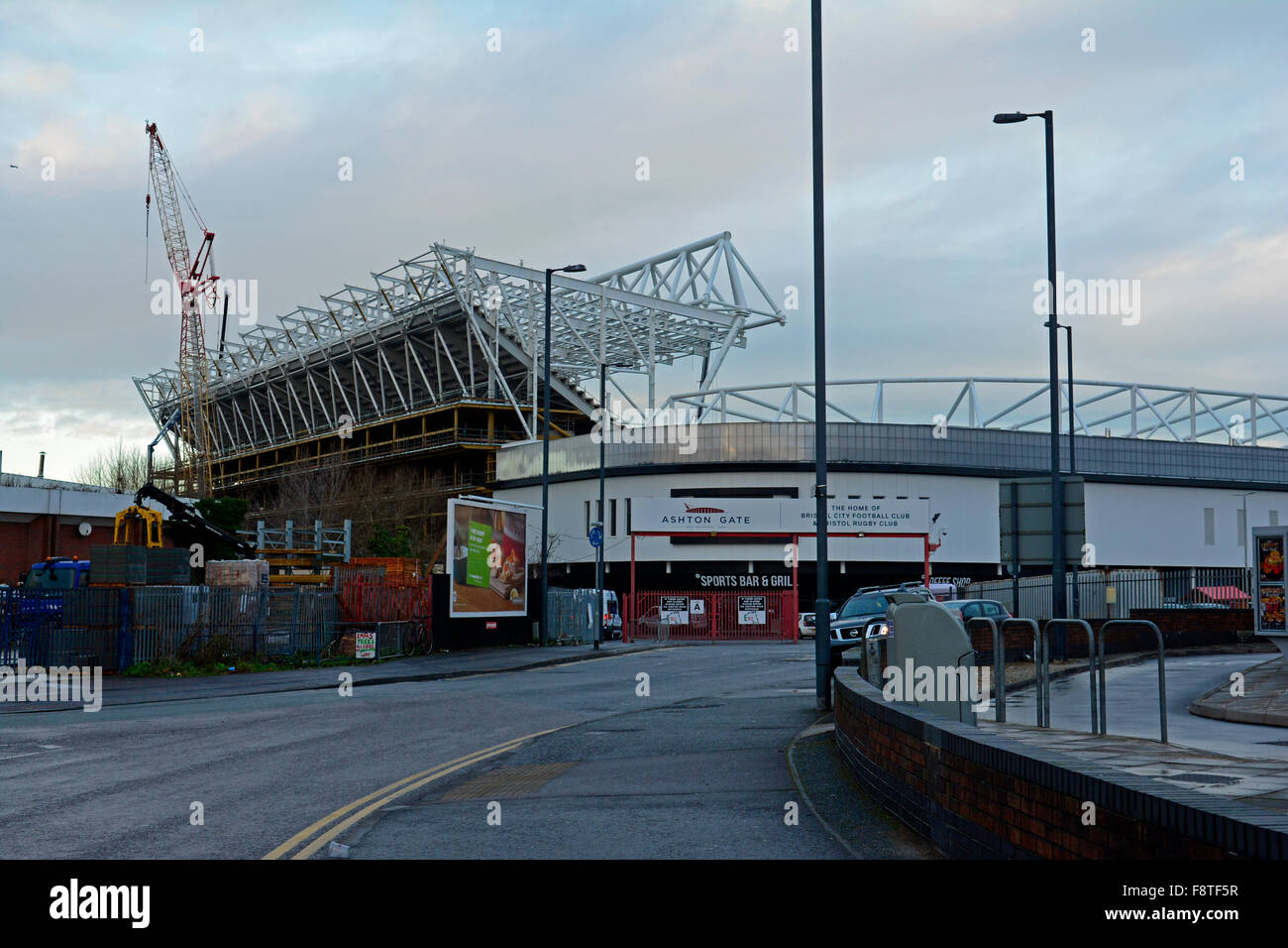 Football stadium being built hi-res stock photography and images - Alamy