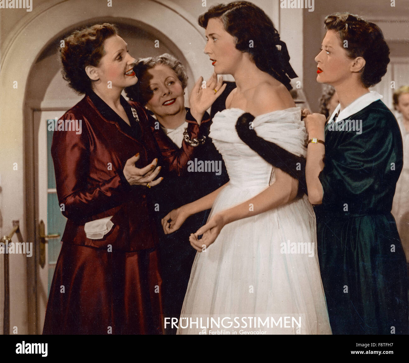Frühlingsstimmen, Österreich 1952, Regie: Hans Thimig, Darsteller ...