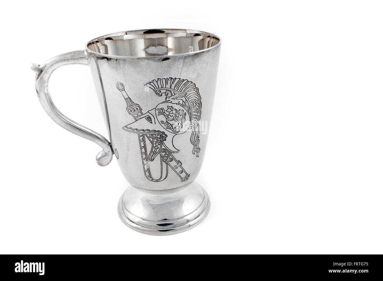 Silver Roman Chalice Stock Photo - Alamy
