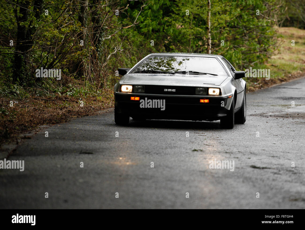 DeLorean cars return to the original Dunmurry Factory in Belfast where ...
