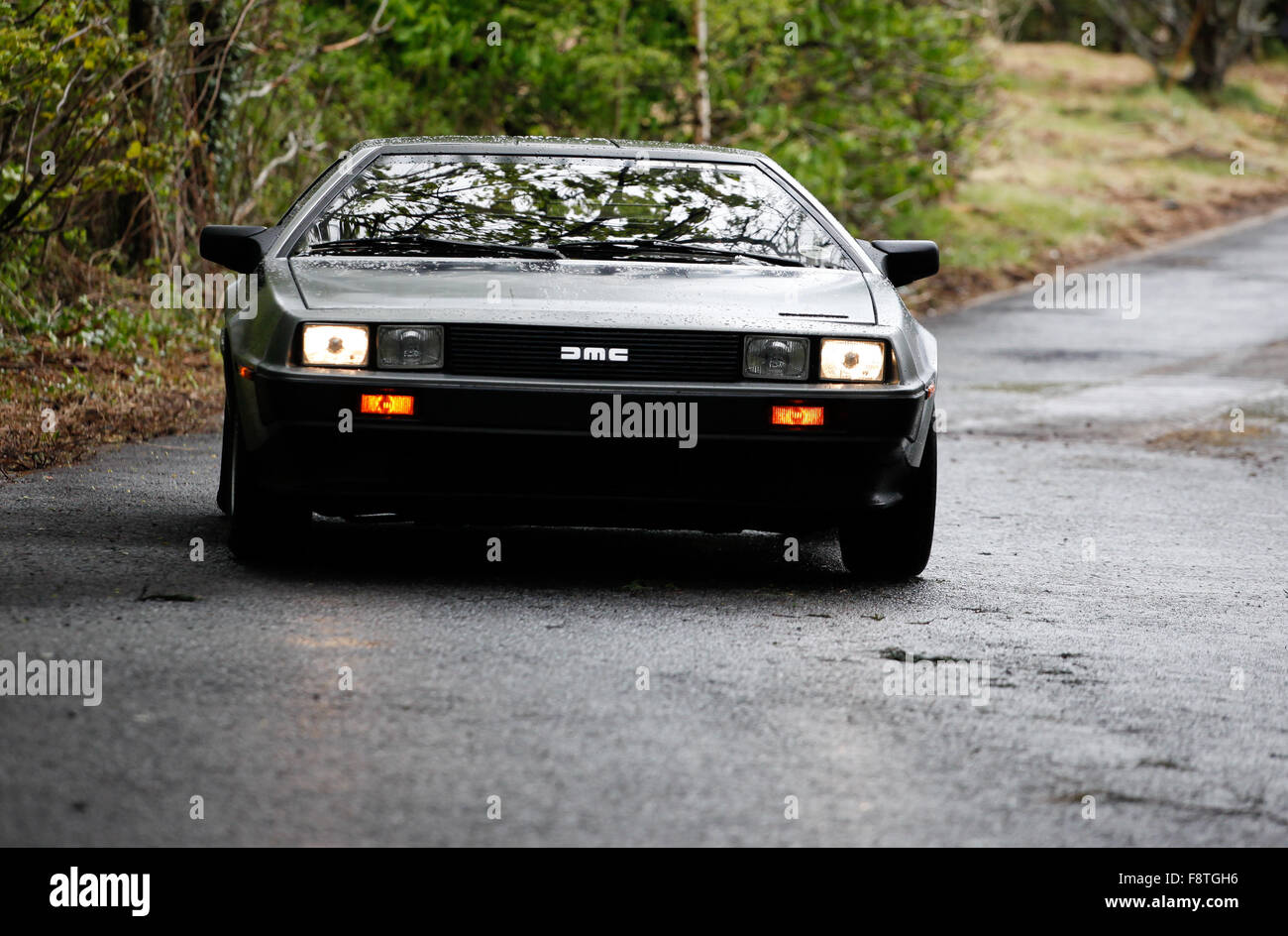 DeLorean cars return to the original Dunmurry Factory in Belfast where ...