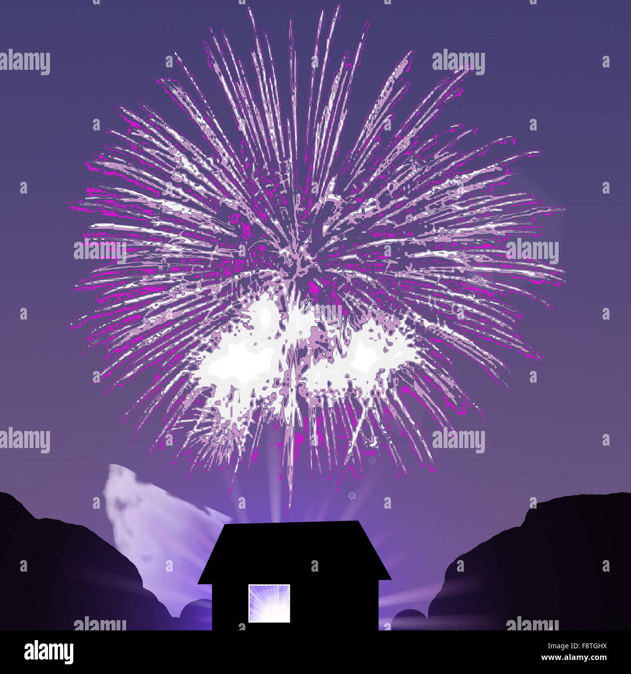 Celebration artwork hi-res stock photography and images - Alamy