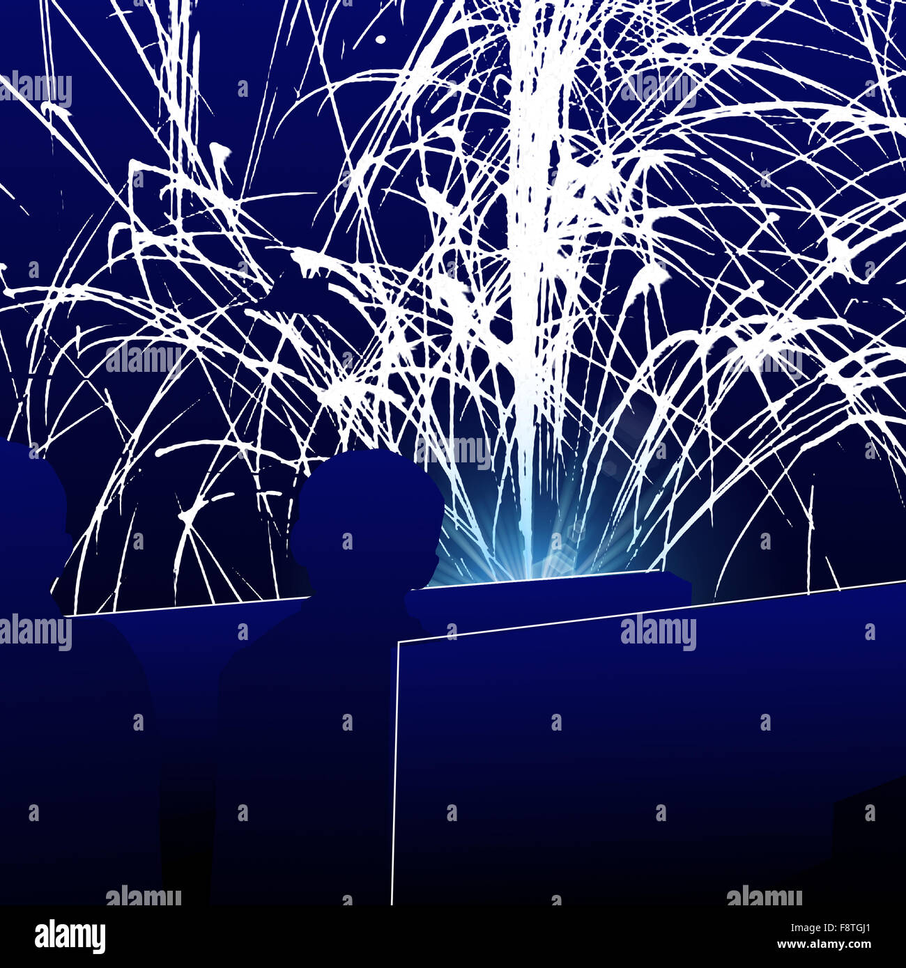 Children fireworks display hi-res stock photography and images - Alamy