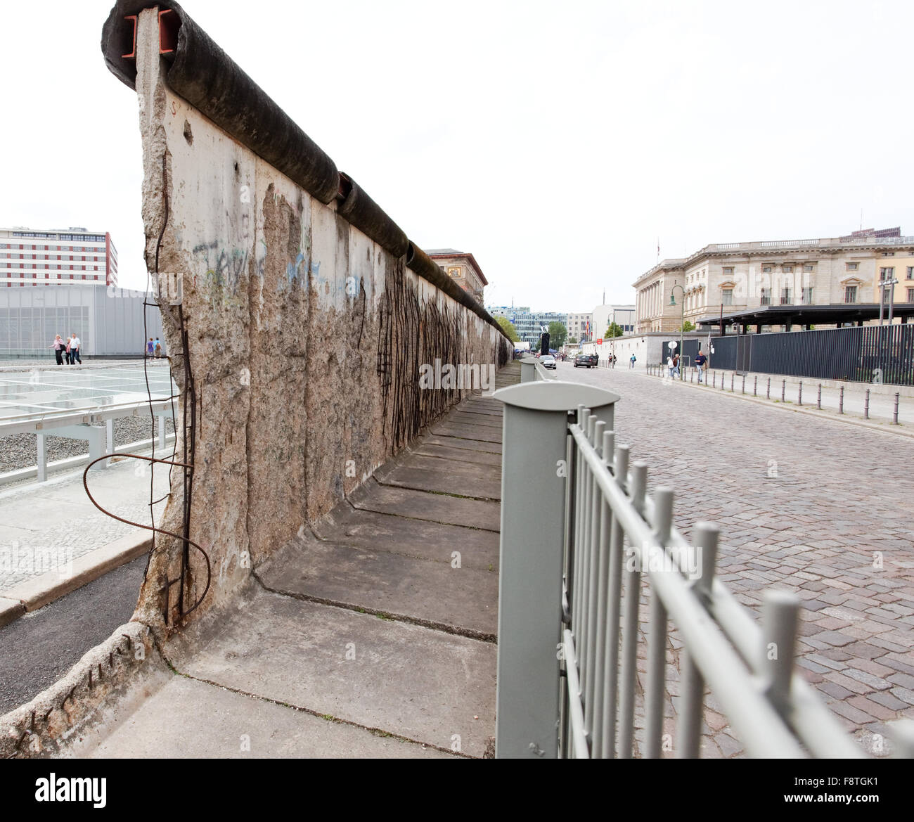 The remains of berlin wall Stock Photo - Alamy