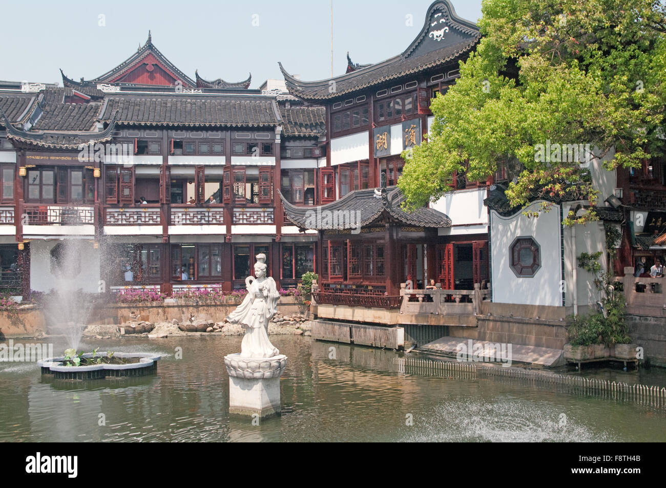Yu Yuan Garden, Bazaar Restaurant, Building, Shanghai, China, Asia ...
