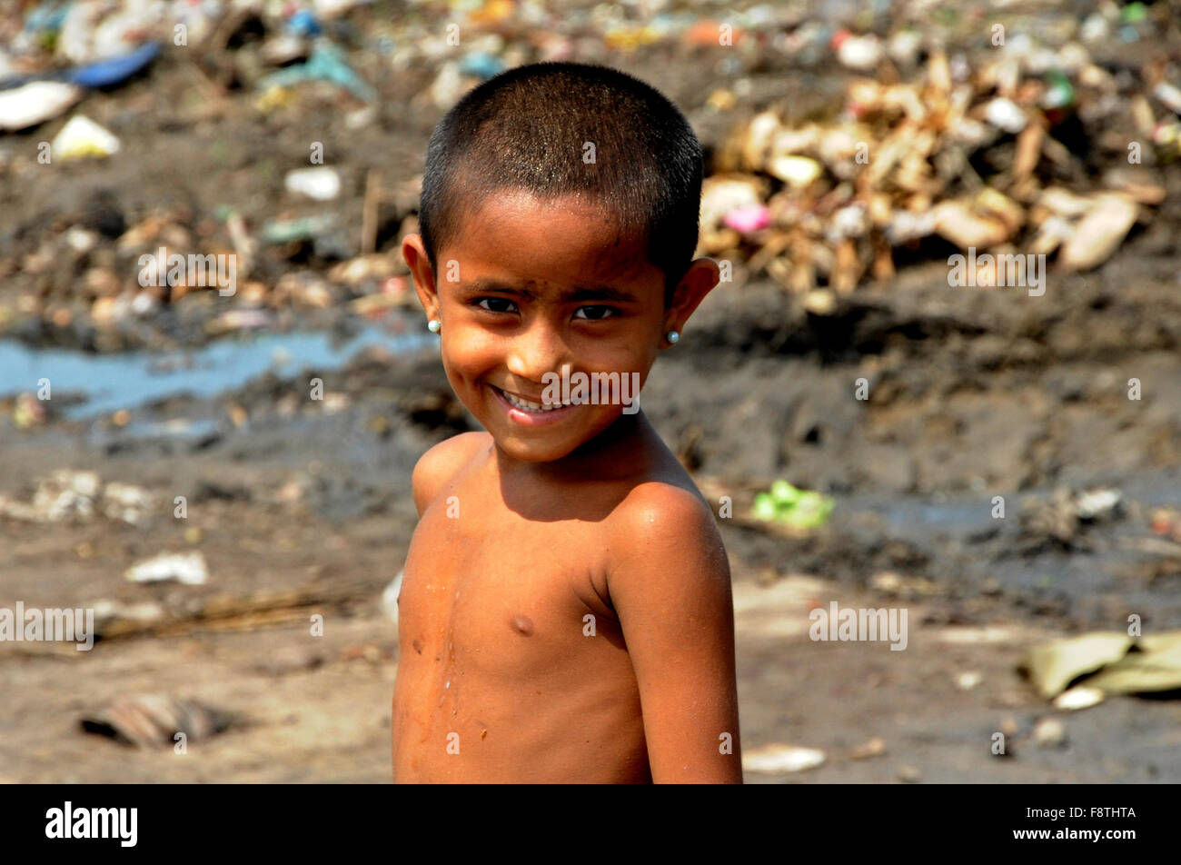 Child waste pickers pick non hi-res stock photography and images - Alamy