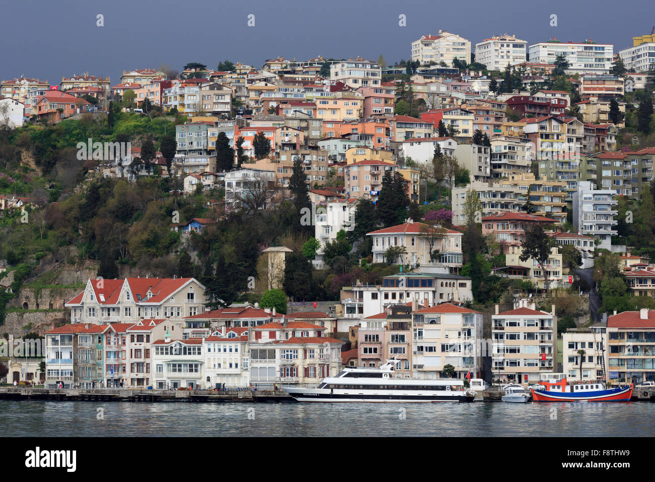 Sariyer District, Bosphorus Strait, Istanbul, Turkey, Europe Stock ...