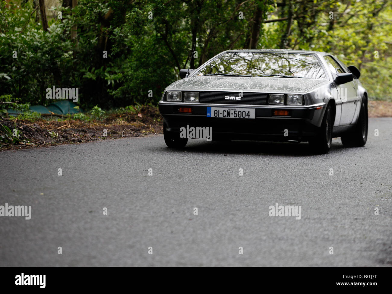 DeLorean cars return to the original Dunmurry Factory in Belfast where ...