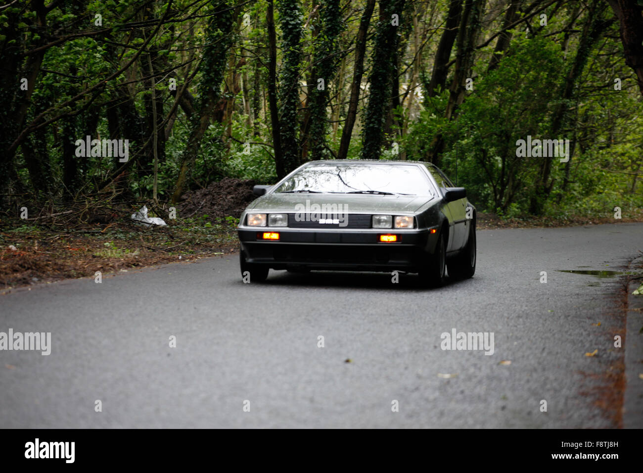 DeLorean cars return to the original Dunmurry Factory in Belfast where ...
