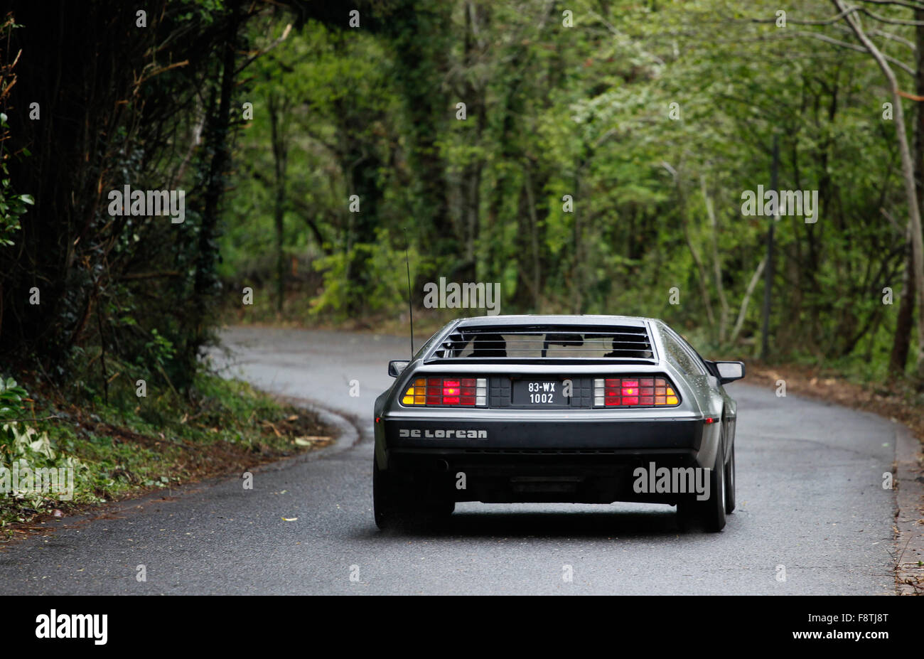 DeLorean cars return to the original Dunmurry Factory in Belfast where ...
