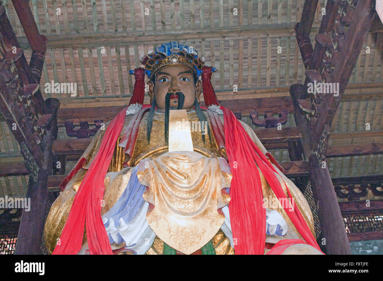 Fengdu Ghost Town, Temple, Chongqing, China, Asia, Buddha Stock Photo ...