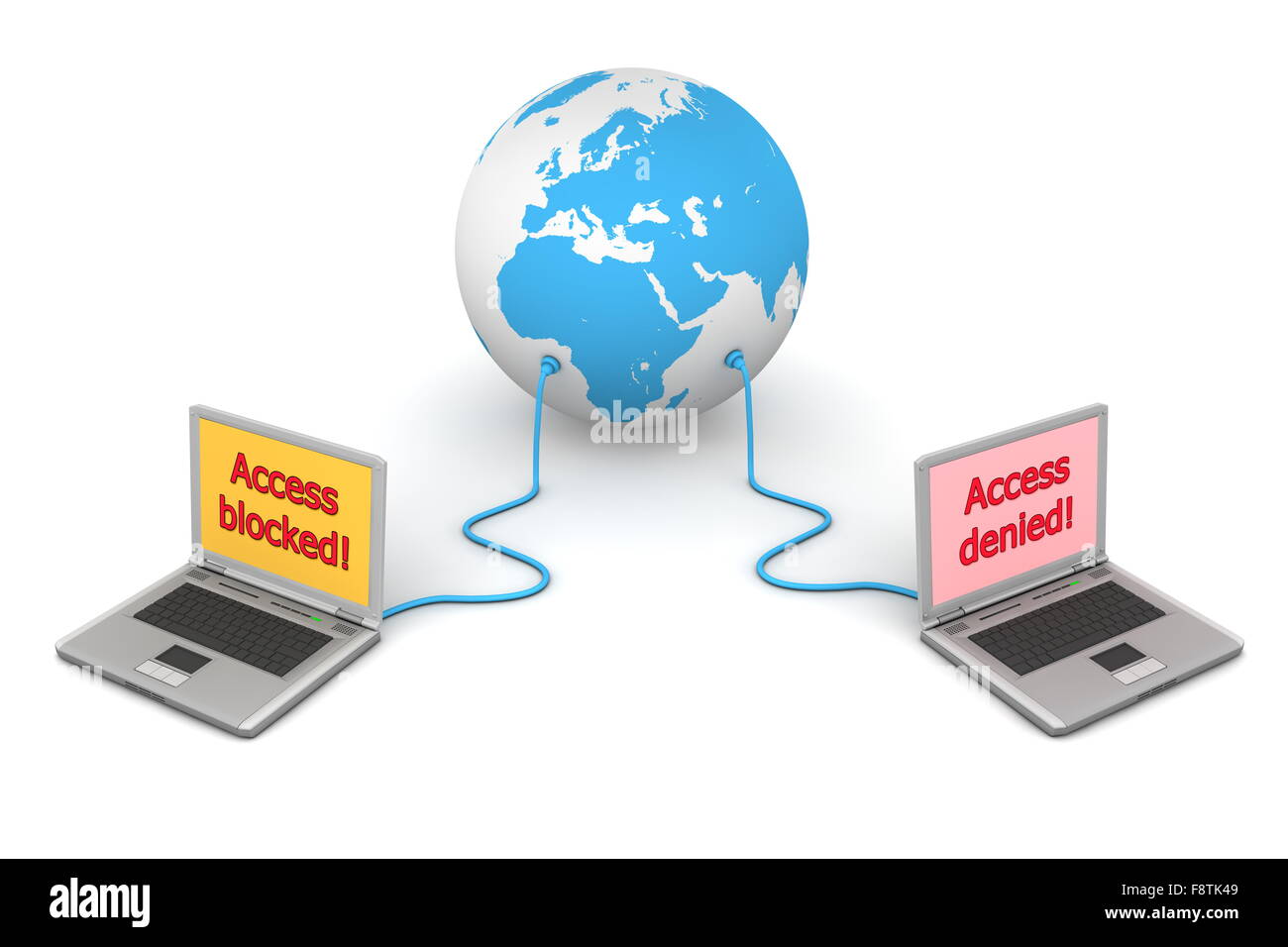 Connected to the World - Access Control Stock Photo - Alamy