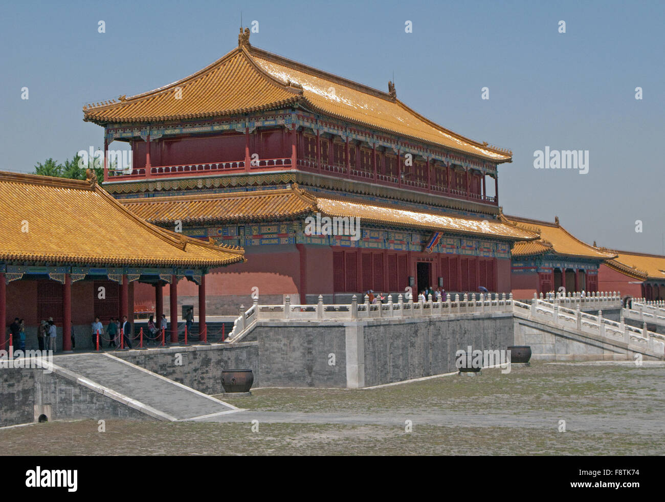 Forbidden City, Beijing; China, Hall of Supreme Harmony Stock Photo - Alamy
