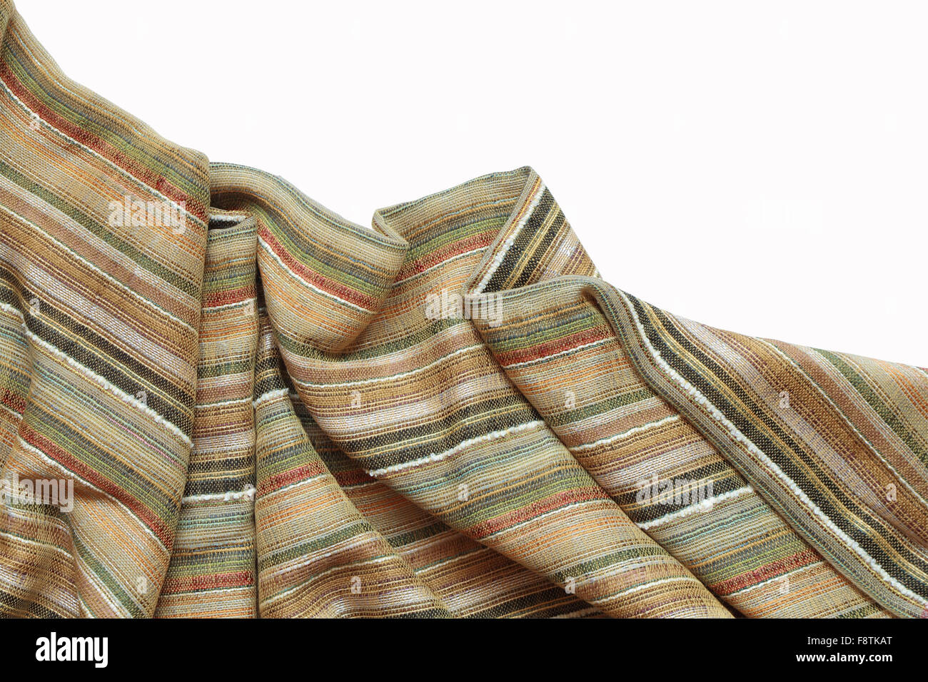 Colored Striped Fabric Background Stock Photo - Alamy