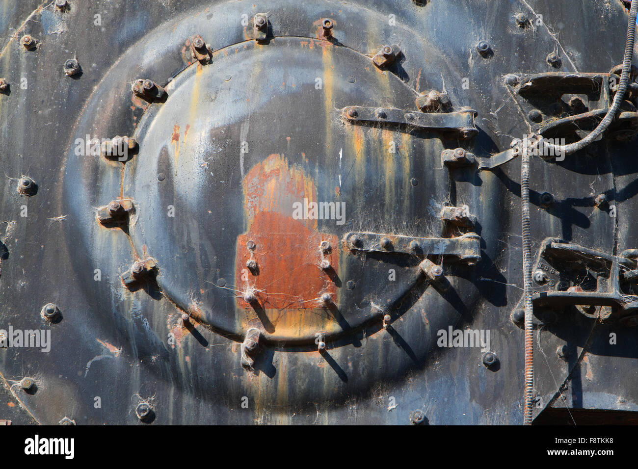 Railroad Engine front Stock Photo - Alamy