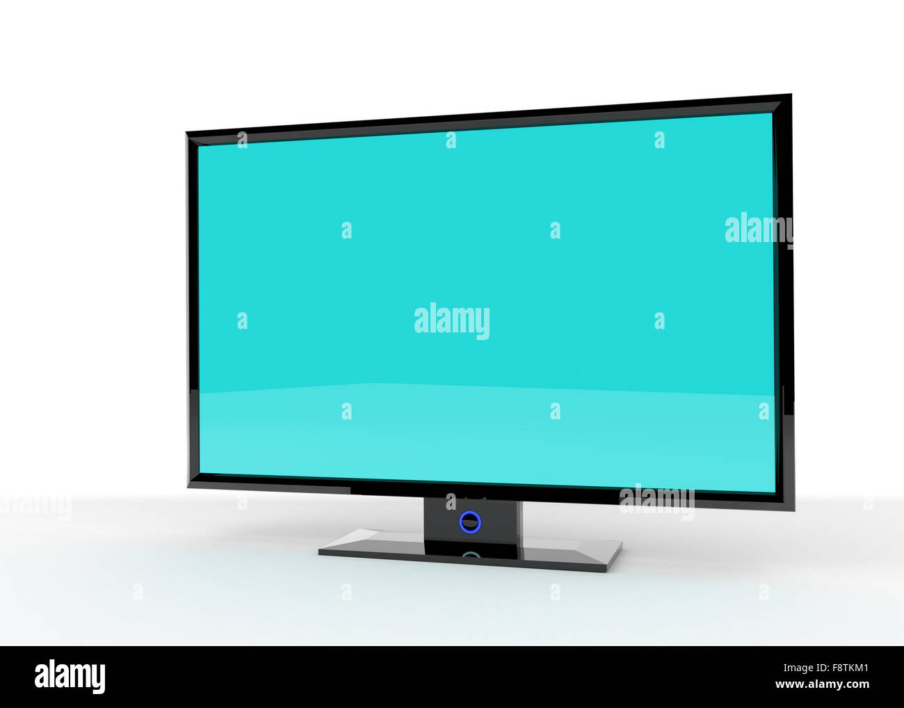 Flat Lcd Tv Stock Photo - Alamy