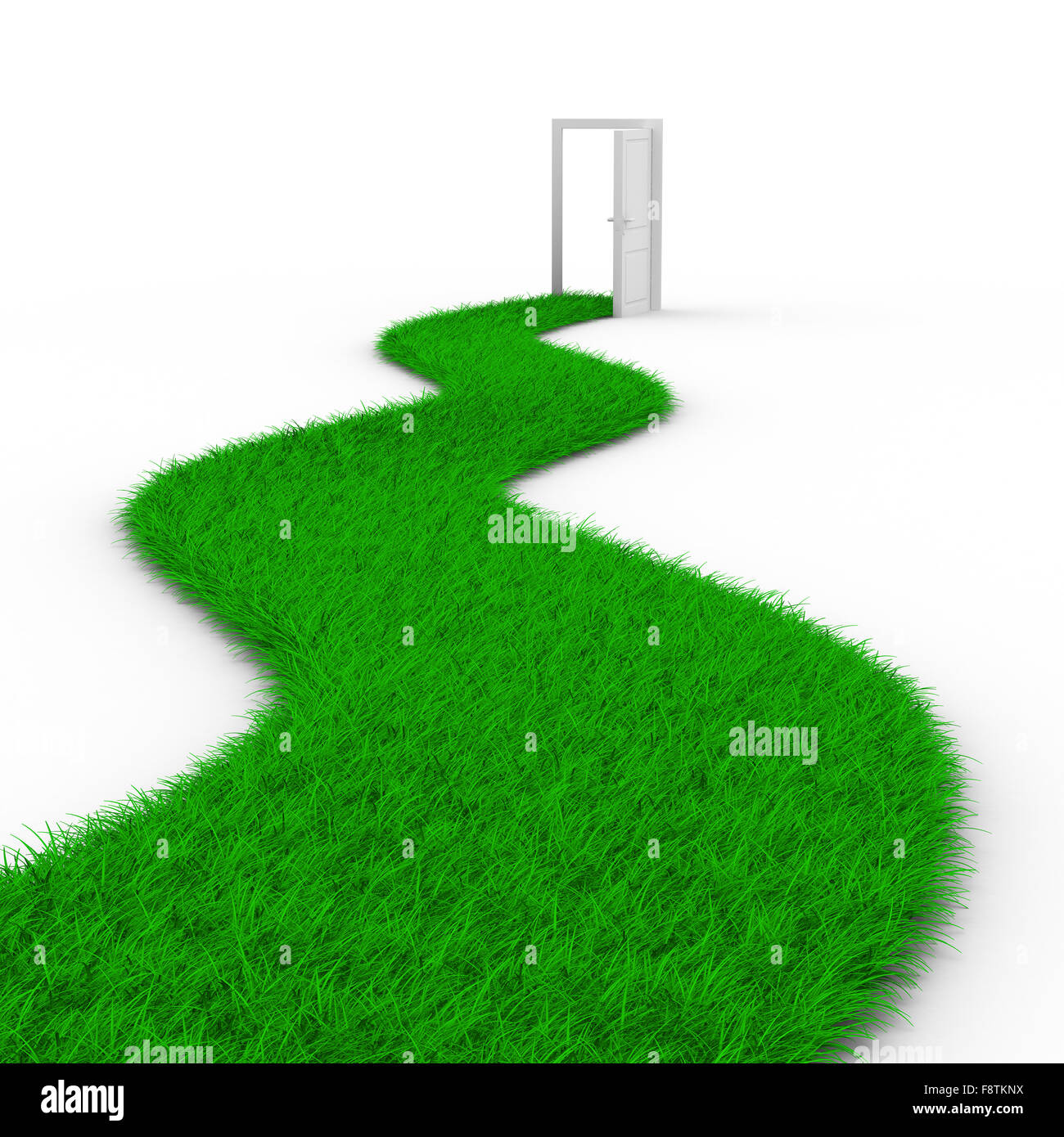 Open door grassy landscape hi-res stock photography and images - Alamy