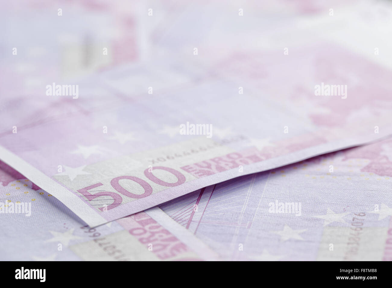 five hundred euro banknotes Stock Photo - Alamy