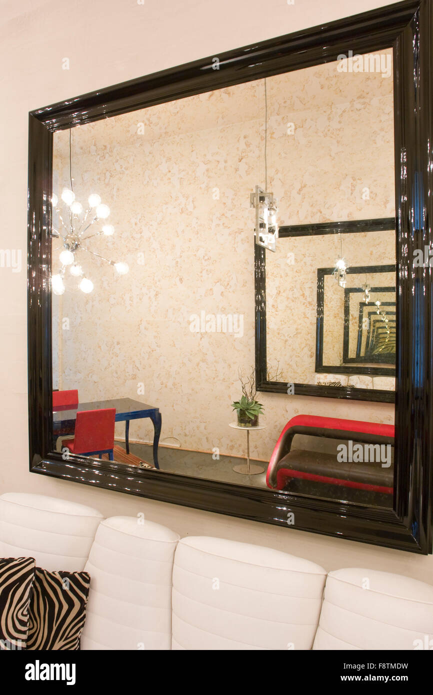 reflection of mirror in the mirror Stock Photo - Alamy