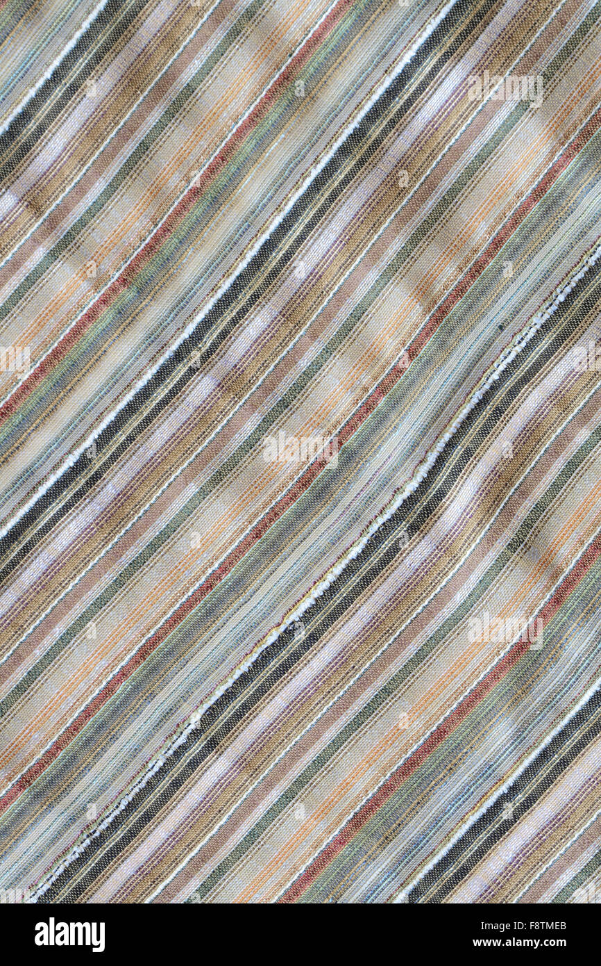 Colored Striped Fabric Background Stock Photo - Alamy