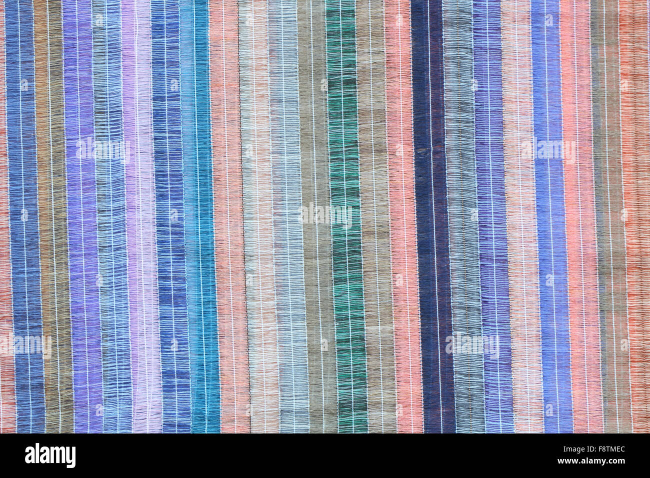 Colored Striped Fabric Background Stock Photo - Alamy