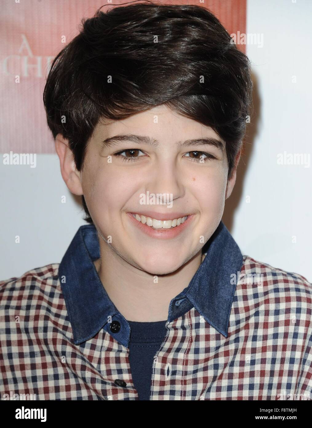 Los Angeles, CA, USA. 10th Dec, 2015. Joshua Rush at arrivals for A ...