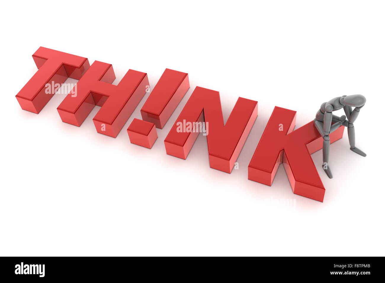 Think red hi-res stock photography and images - Alamy