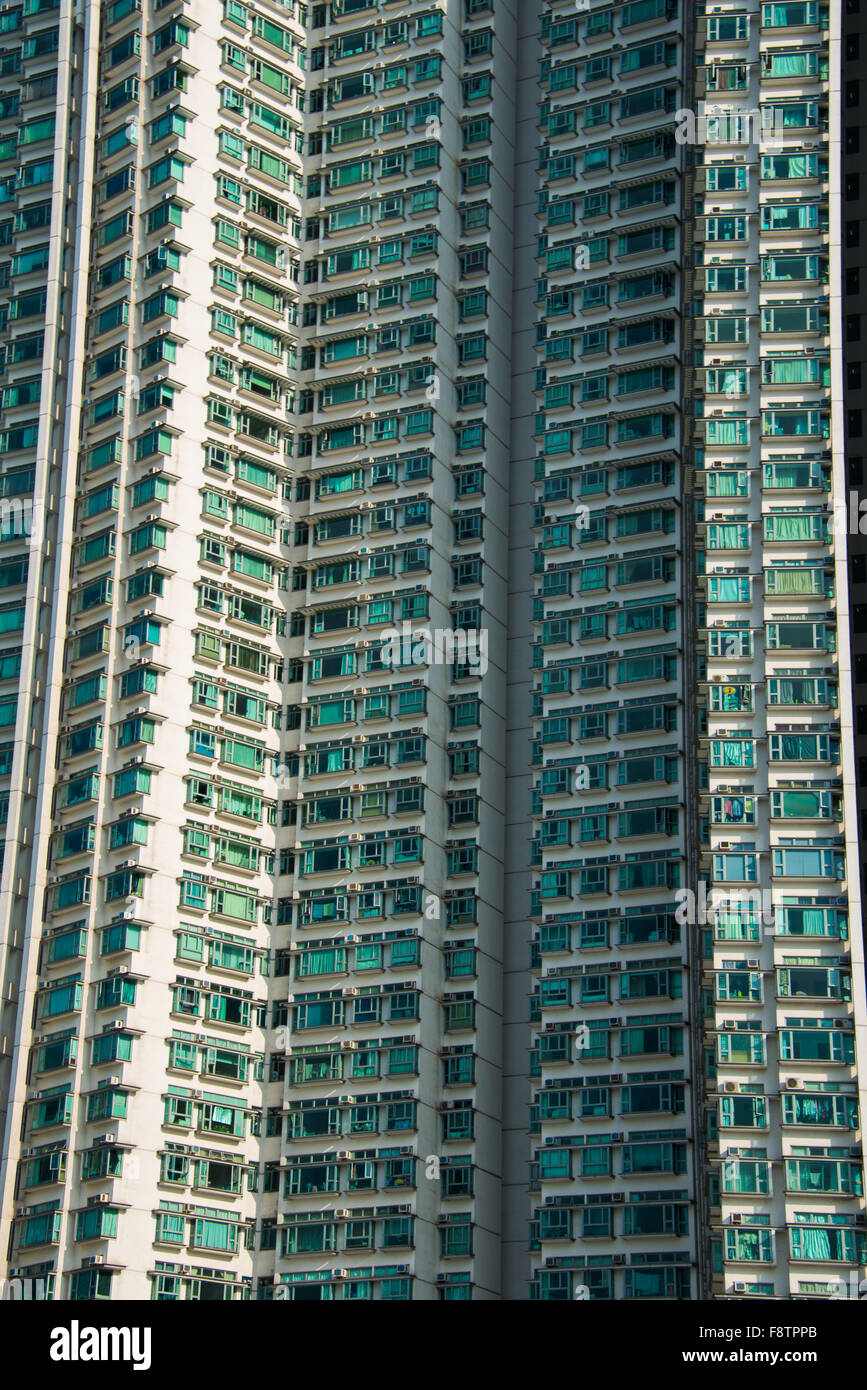 Hign density residential building in Hong Kong Stock Photo - Alamy