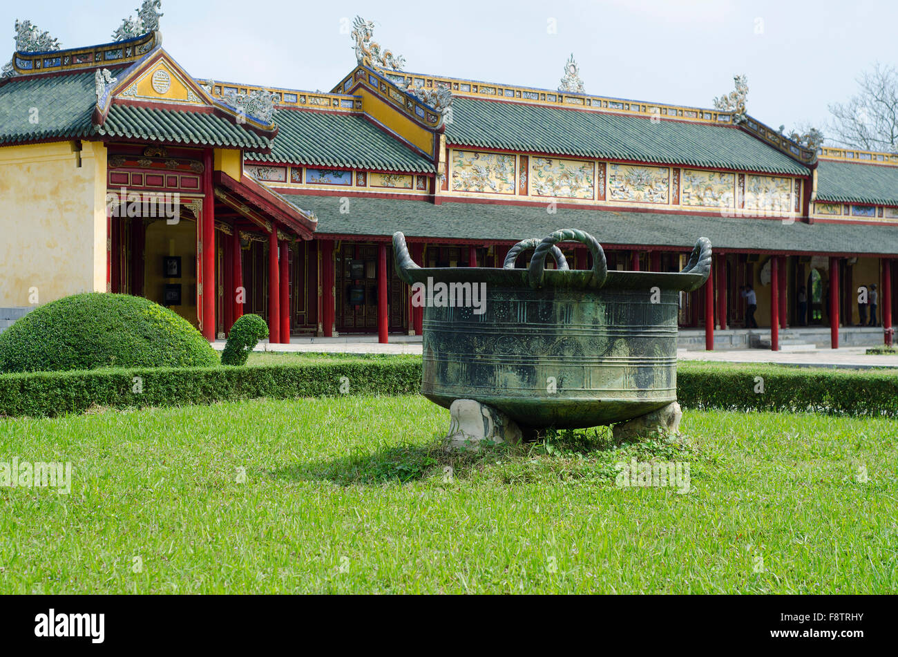 Travel Hue Vietnam citadel ancient city ruins statue asia temple budha ...