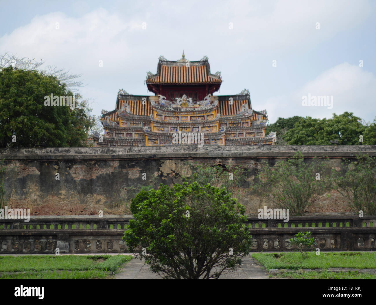 Travel Hue Vietnam citadel ancient city ruins statue asia temple budha ...