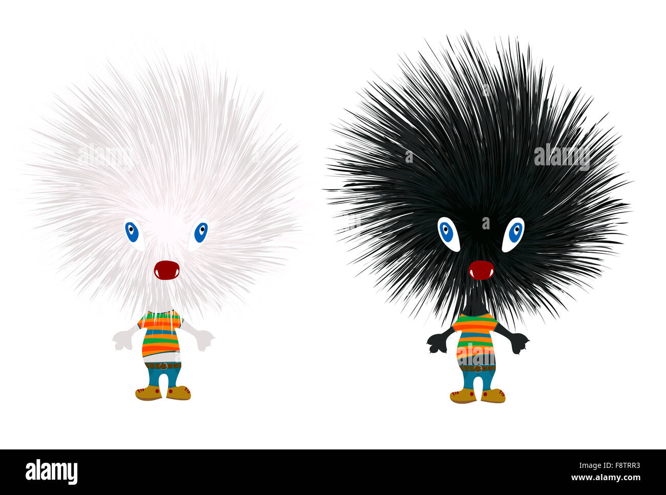 Stylized hedgehog hi-res stock photography and images - Alamy