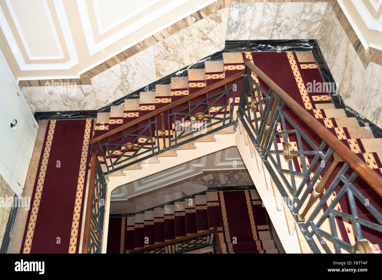 Classical staircase hi-res stock photography and images - Alamy