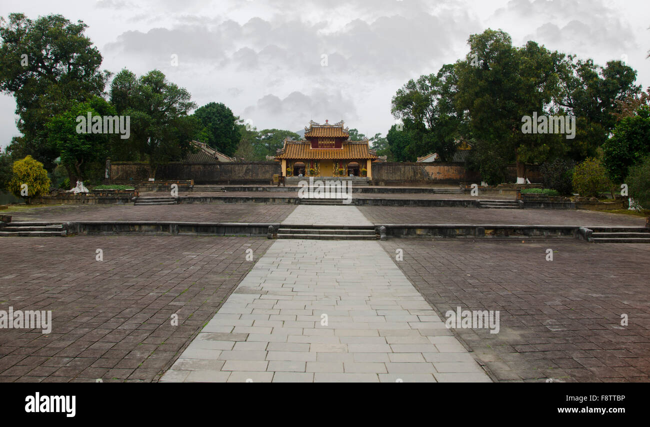 Travel Hue Vietnam citadel ancient city ruins statue asia temple budha ...